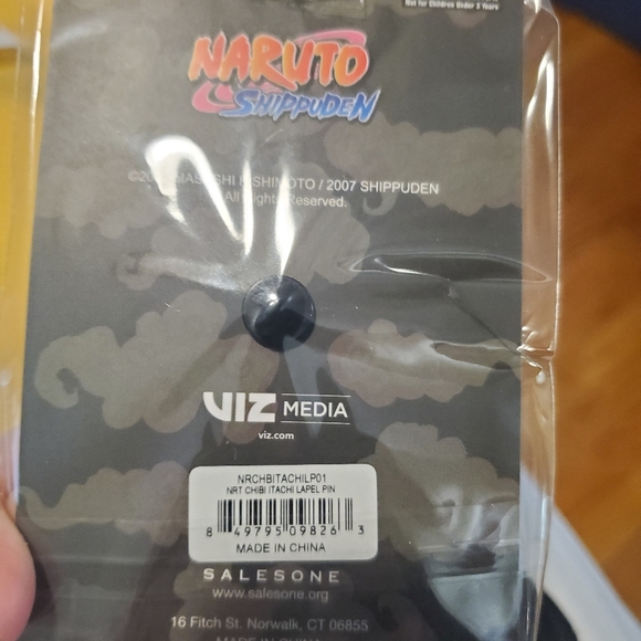 Naruto | Other | Naruto Shippuden Itachi Uchiha Limited Edition Enamel ...
